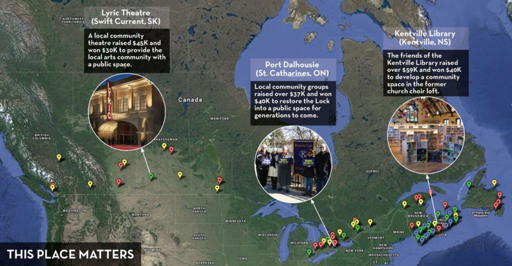 TPM Map with Callouts - This Place Matters (The National Trust for Canada)